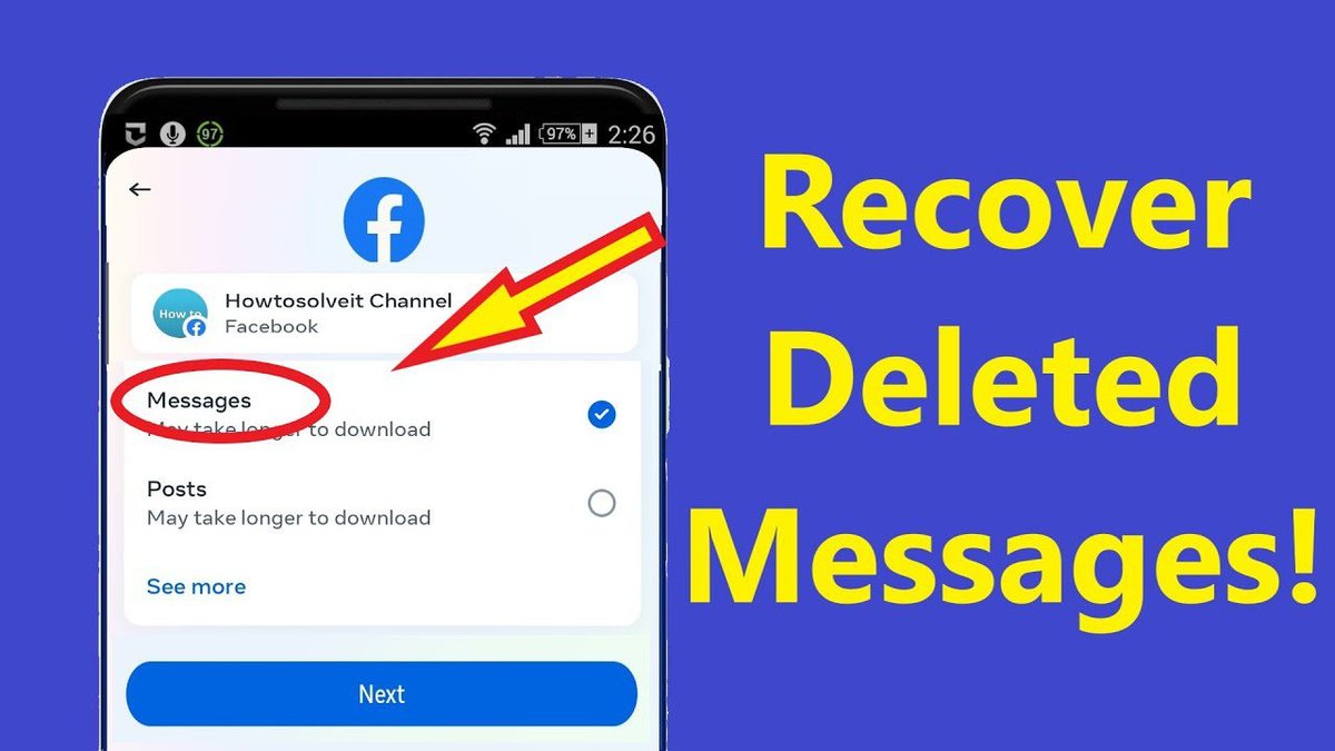 A Guide to Recovering Deleted Facebook Messages in 2023